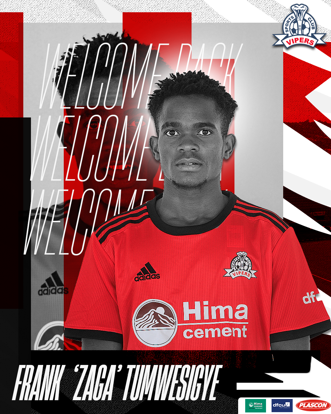 Frank 'Zaga' Tumwesigye returns to the Venoms - Vipers SC Official Website